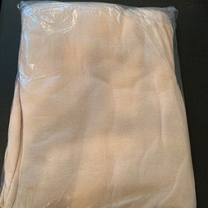 Listicle | Intimates & Sleepwear | Knit Off White Sweatsuit Wide Leg ...